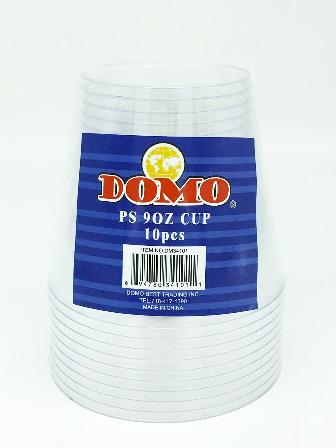 DOMO 9OZ TUMBLER PS CUP 12G 48/CS (10PCS/PK) – Domo Plastic